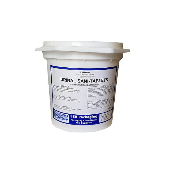 Urinal sani-tablets | BSB Packaging – ShieldPak